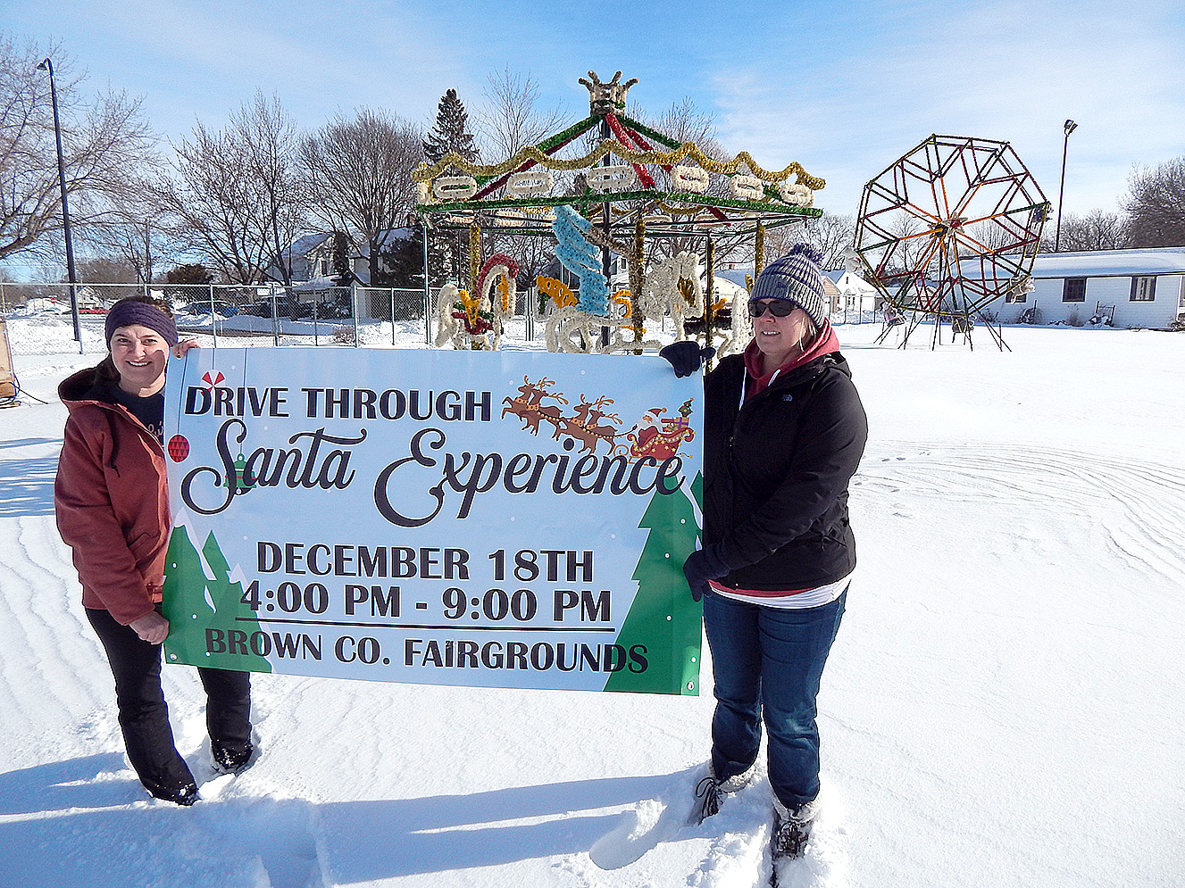Setting up for Santa Claus, Grinch experience | News, Sports, Jobs ...
